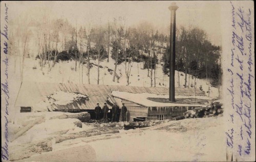 WEST DOVER VERMONT VT Saw Mill LOGGING LUMBER Antique RPPC | eBay