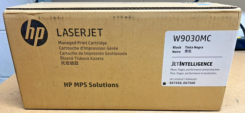 Genuine HP LaserJet W9030MC Black Toner for MFP E67550dh / E67650dh ...