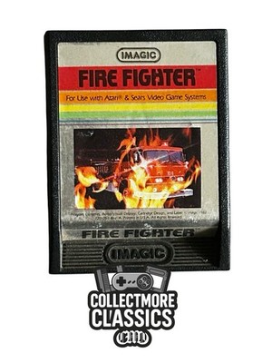 Imagic Fire Fighter Atari Sears Video Game Cartridge | eBay