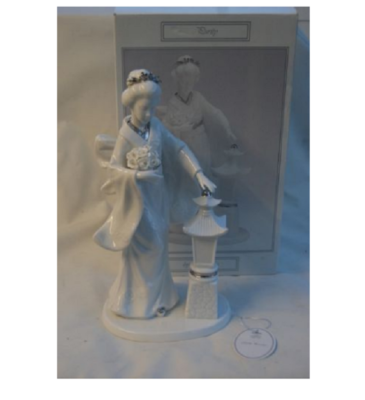Leonardo Collection Purity Geisha With Flowers Figurine by Annie Rowe ...