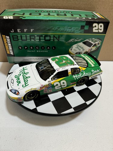 Rare* Autographed Jeff Burton #29 Holiday Inn 2006 Monte Carlo 1/24 ...