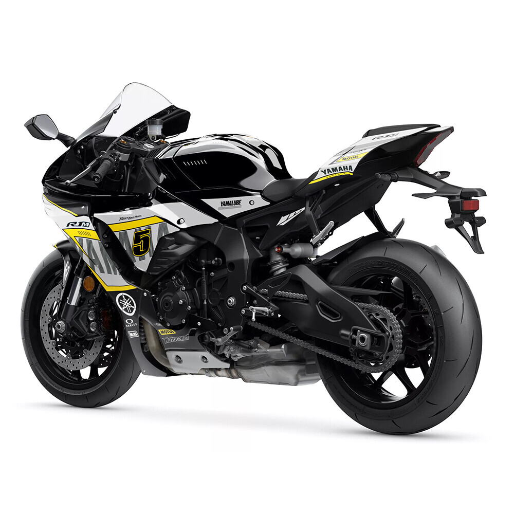 Black Gold Yamaha R1 Decal