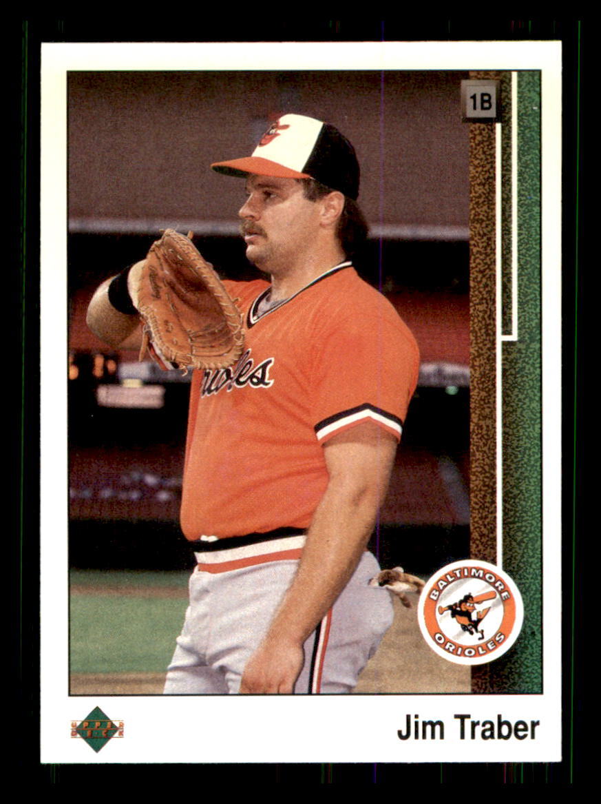 1989 Baseball 1989 Upper Deck Jim Traber Baltimore Orioles #294 1 | eBay