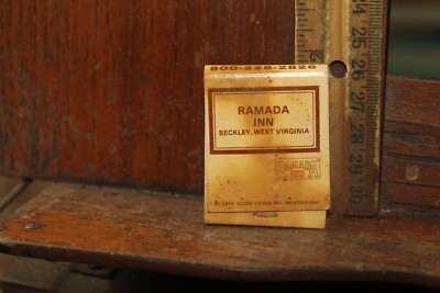 Vintage Safety Matches Matchbook Beckley WV Ramada Inn Sir Robert's ...