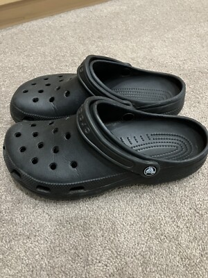 Black crocs size 7/9 Unisex | eBay