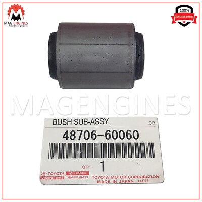48706-60060 GENUINE OEM BUSH SUB-ASSY, REAR LATERAL CONTROL ROD ...