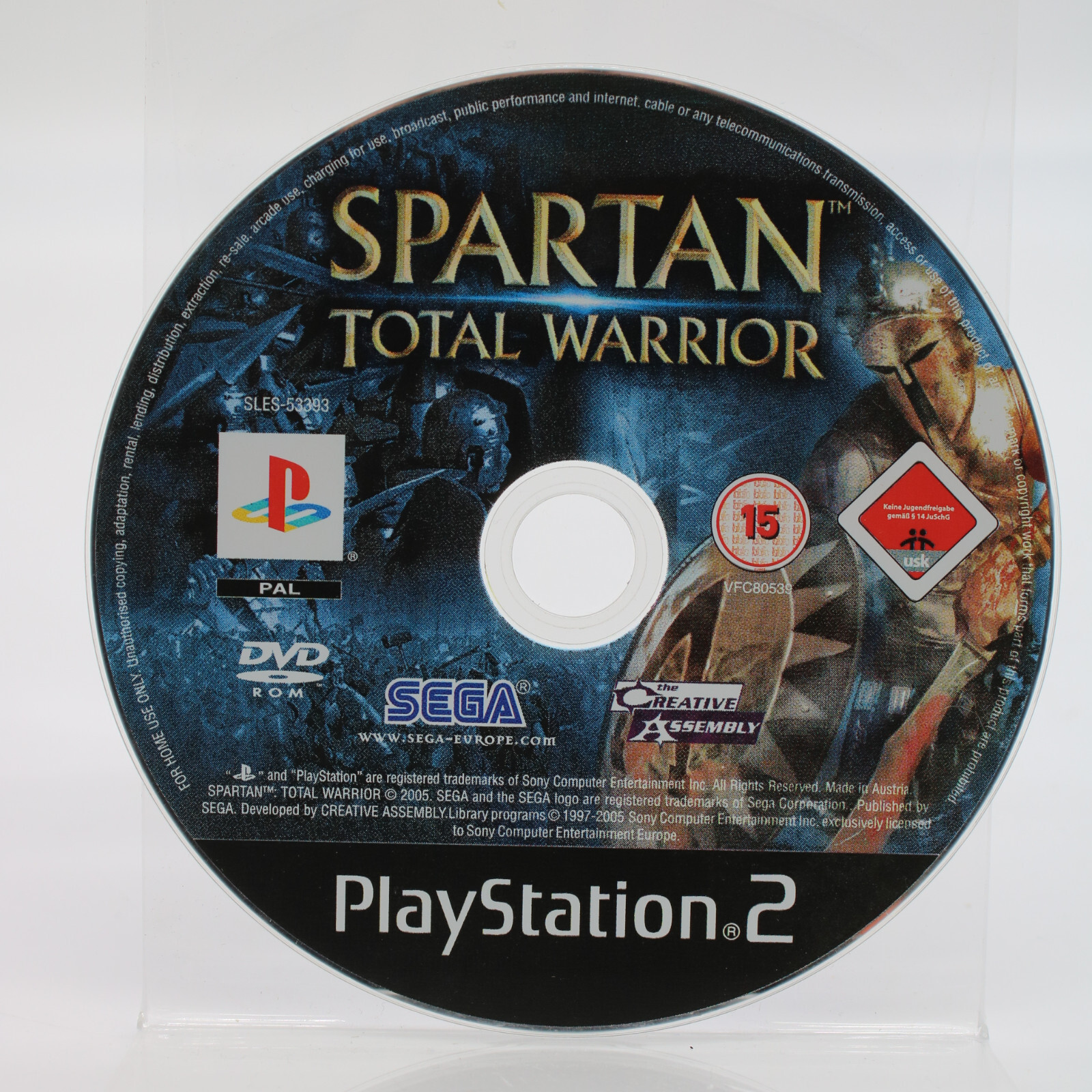Spartan : Total Warrior PlayStation 2 PAL - Prix - Photo - Présentation