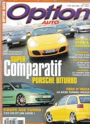 Magazine Option Auto No. 118 February 2001 | eBay