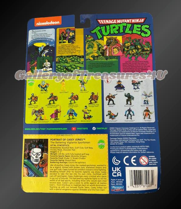 Retro Teenage Mutant Ninja Turtles Classic Scale Tails Chrome Dome ...