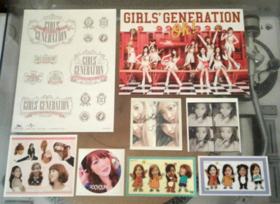Girls' Generation Stickers + Gifts! Rare OT9 SNSD Taeyeon Jessica ...