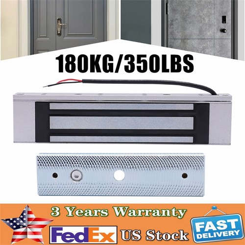 Electric Magnetic Lock Door Access Control System 180KG 350LBS Holding ...