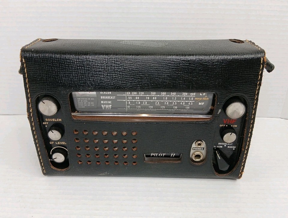 Vintage Nova Tech Pilot II Radio Direction Finder 4 Band Aircraft ...