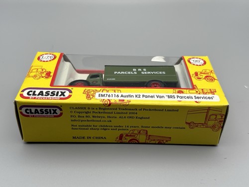 Classix EM76116 Austin K2 BRS Parcels Service 1:76 Scale OO Gauge Boxed ...