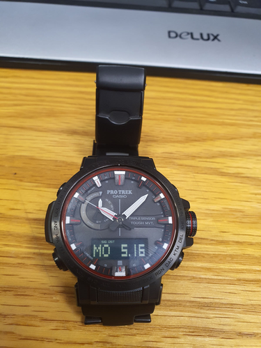 Casio Protrek PRW-60YT-1JF 47mm Stainless Steel Case with Black ...