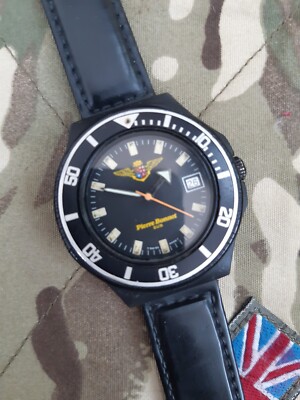 DPW Breitling Marina Militare Military divers watch Swiss eta movement ...