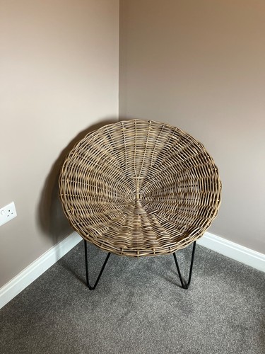 Cox and Cox Round Rattan Cone Chair | eBay UK