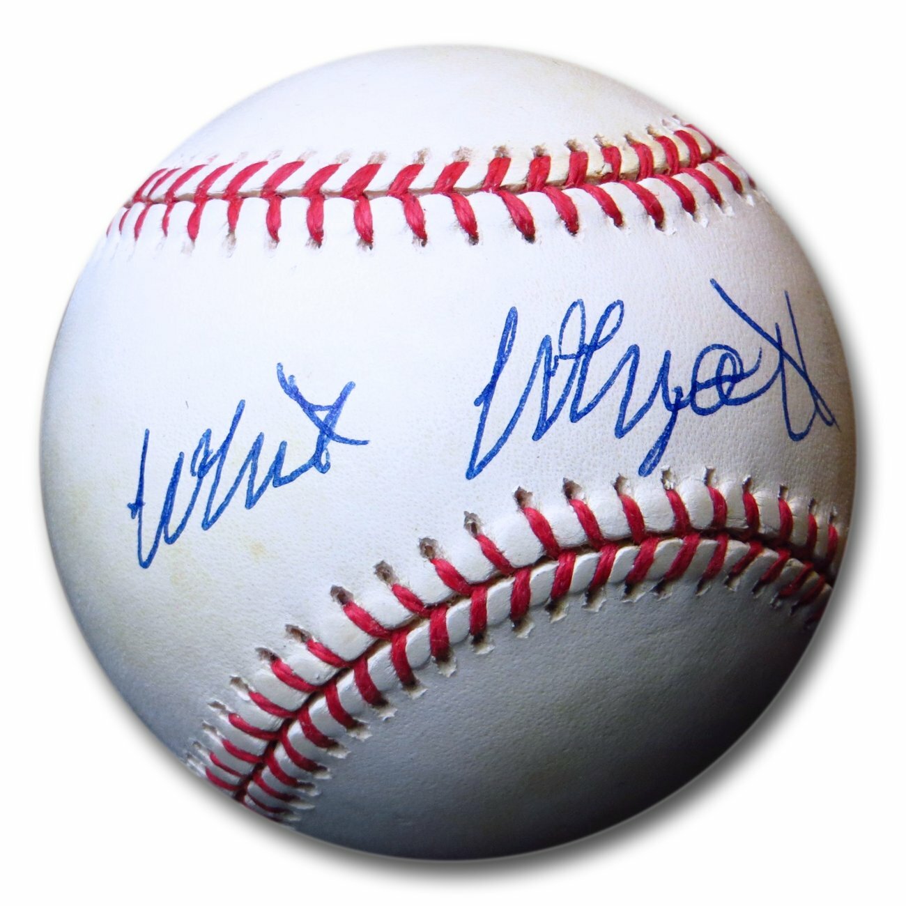 Whit Wyatt Signed Autographed Official NL Baseball Brooklyn Dodgers ...