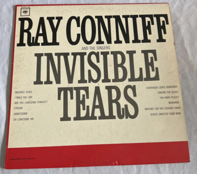 Ray Conniff And The Singers - Invisible Tears [vinyl - 12"] Columbia | eBay