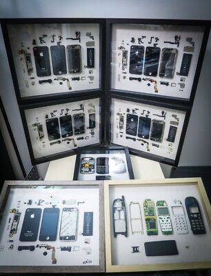 PHONES ART FRAME (iPhones, Blackberry and NOKIA 5110) Disassembled | eBay