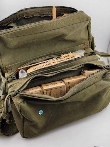 Original Vietnam War U.S. M3 First Aid Military Bag With Most Of Its ...