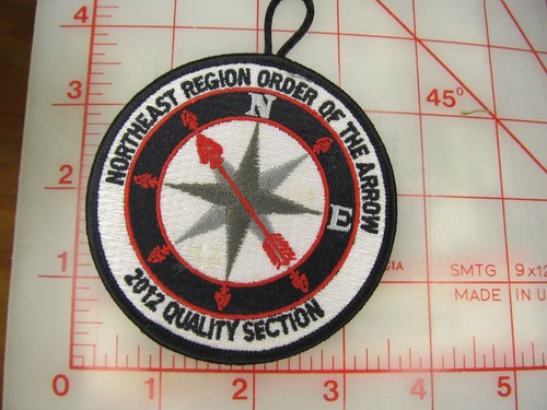 OA 2012 Northeast Region collectible Quality Section patch (mF) | eBay