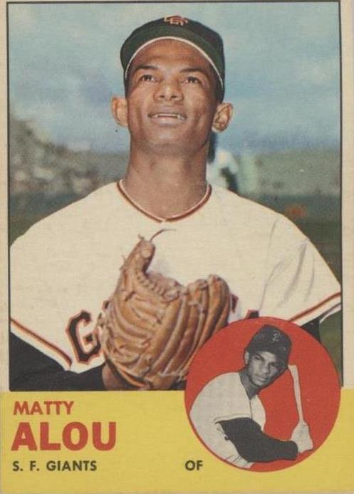 1963 Topps - Matty Alou #128 for sale online | eBay