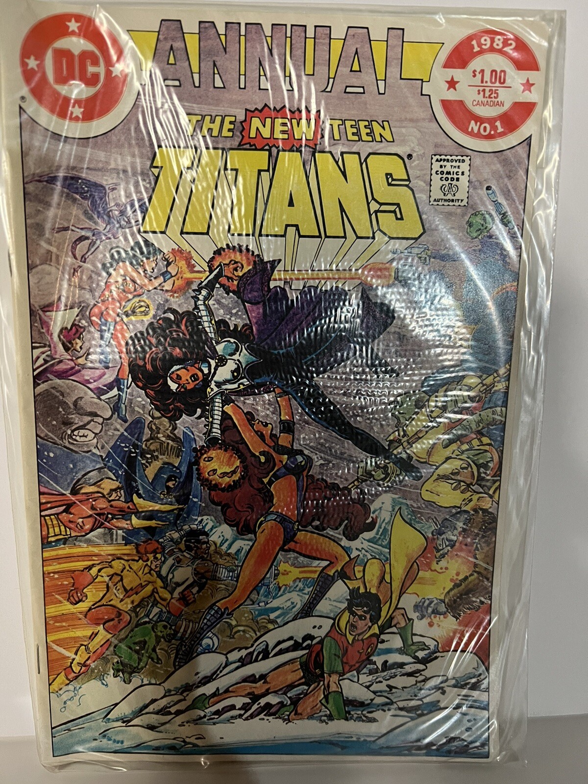 The New Teen Titans Annual #1 (DC Comics) Direct Edition *Omega Men | eBay