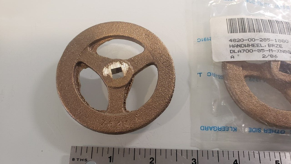 NAVAL SHIP BRASS HANDWHEEL 5000S4824-1385620 5340-00-285-1880 | eBay