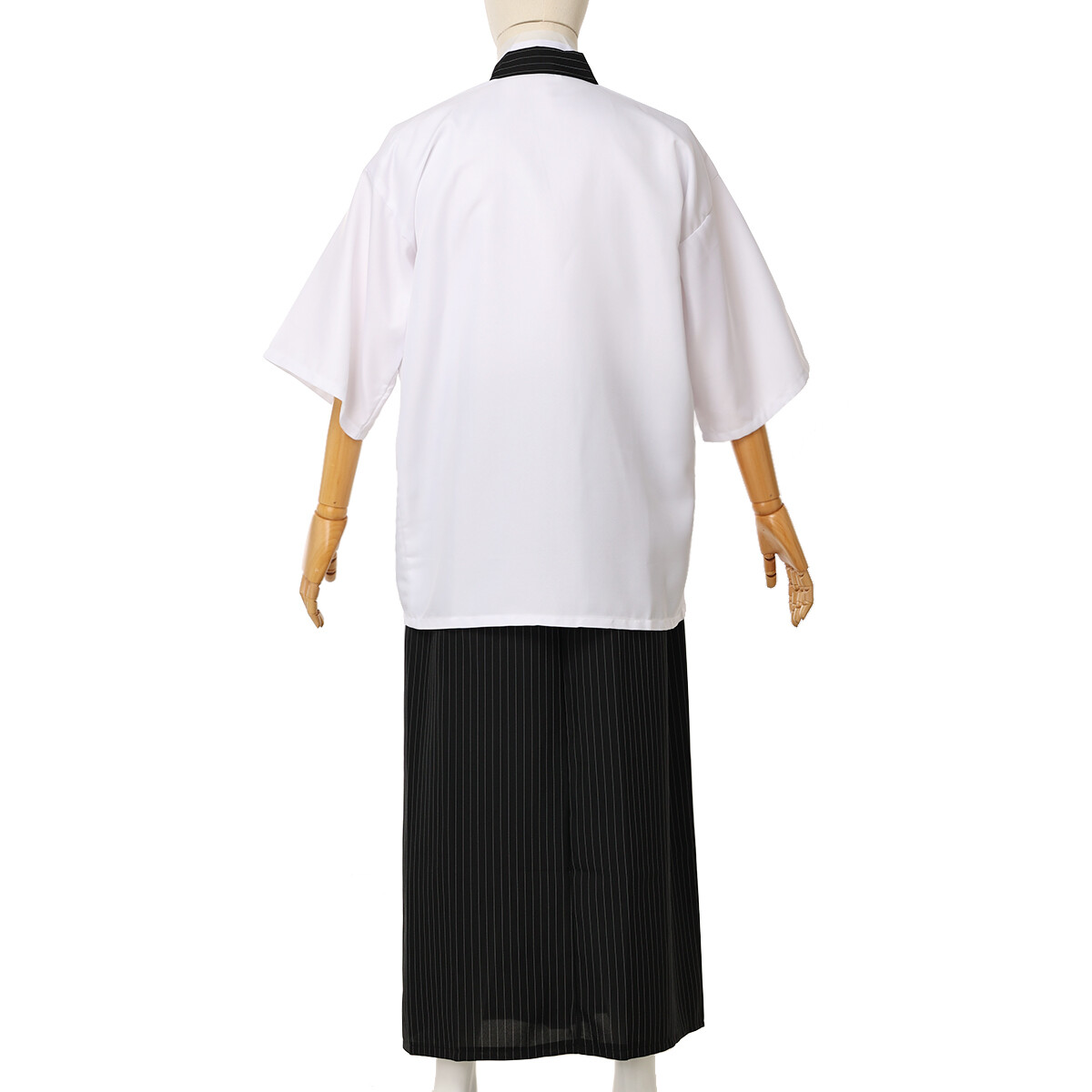 Japanese Traditional Samurai Men's Kimono Warrior Robe Outfit Costume 3 ...