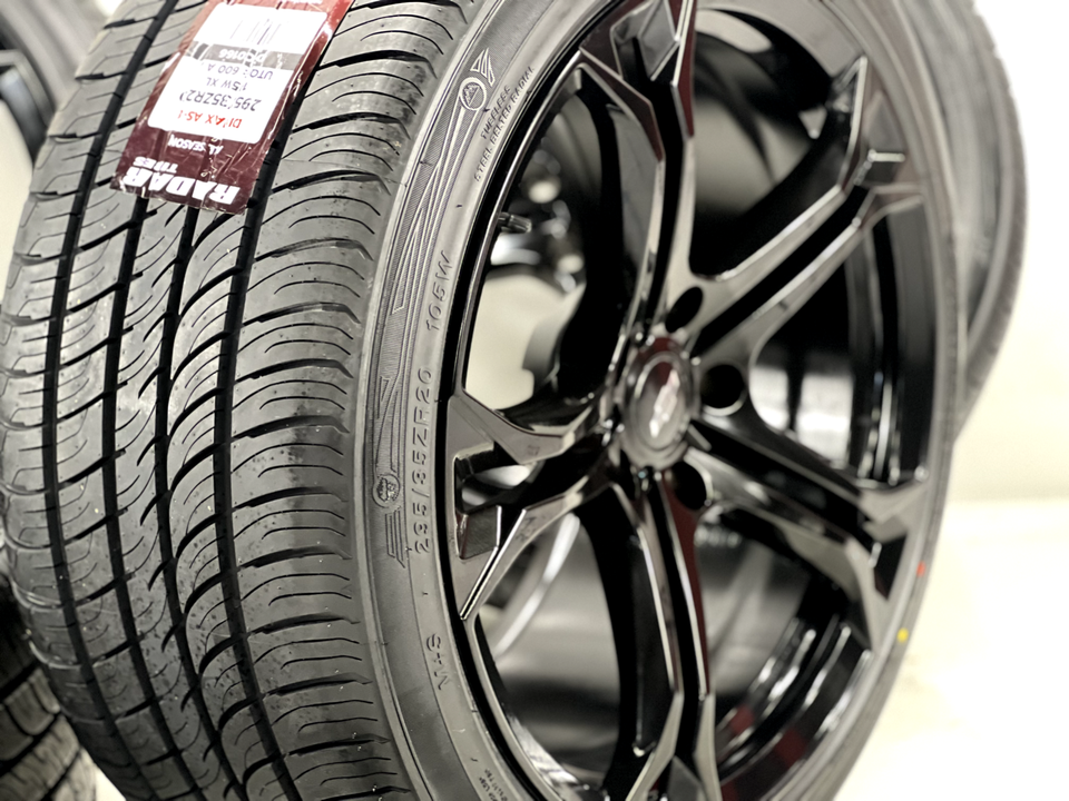 20" x10 X11 OEM FACTORY 4 CHEVY CAMARO SS ZL1 1LE BLACK RIMS TIRES ...