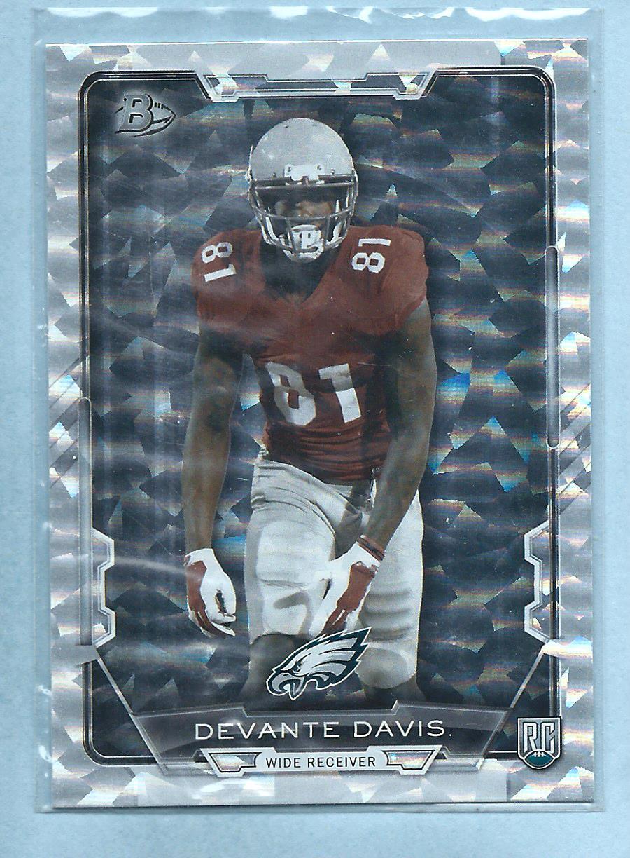 DEVANTE DAVIS - 2015 Bowman - "Rainbow Silver Ice" - Rookie - #R102 ...