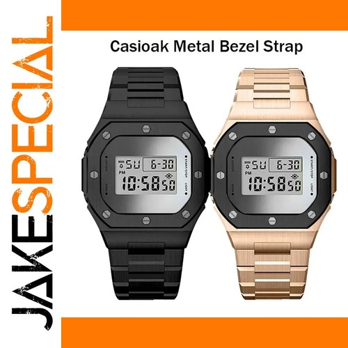 Stainless Steel Bezel Strap for Casioak DW5600 | eBay