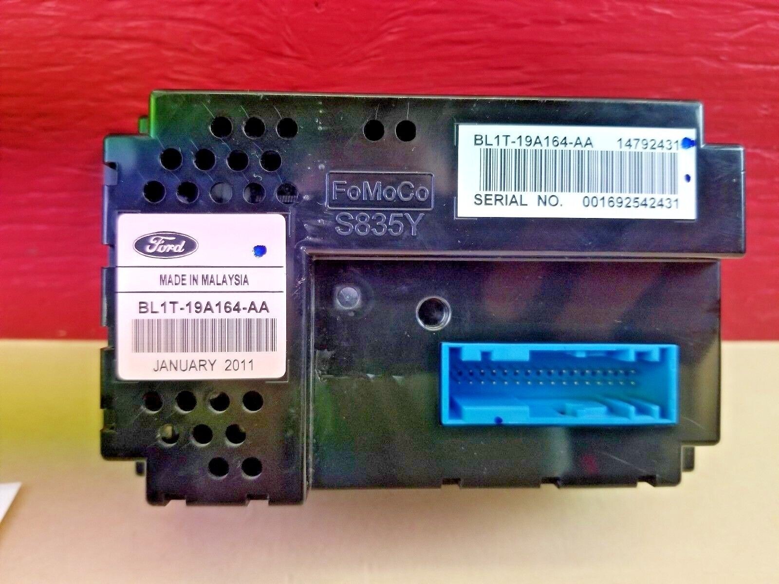 2011 Ford Expedition Rear Audio Control Panel Unit BL1T-19A164-AA OEM ...