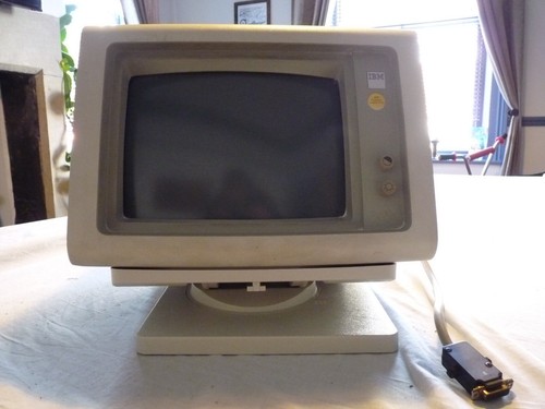 VINTAGE 1985 IBM 5151 COMPUTER MONITOR GOOD CONDITION BUT UNTESTED | eBay