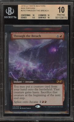Magic MTG Through the Breach Ultimate Masters Bx. Toppers #U15 BGS 10 ...