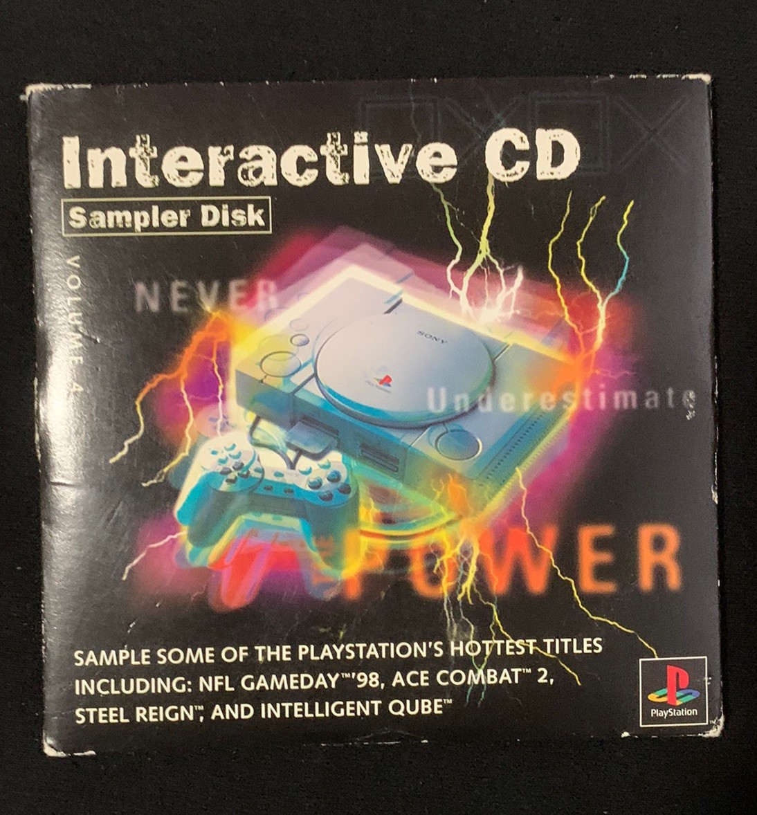 Interactive CD Volume 4 Sampler Pack Demo Disc PS1 PlayStation 1 ...