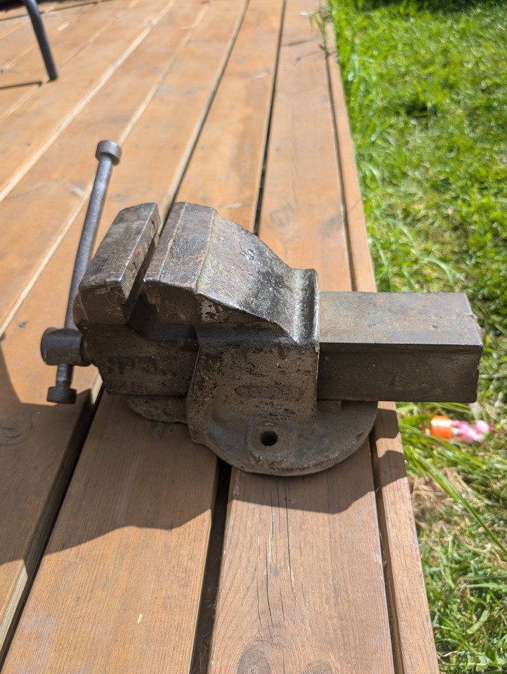 Vintage Record No. 3 Bench Vice 4" Jaws, Made in England. | eBay UK