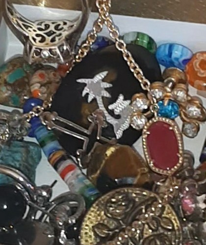 Grandma's Junk Drawer Jewelry lot Vintage 14k & 925 Also Pandora | eBay