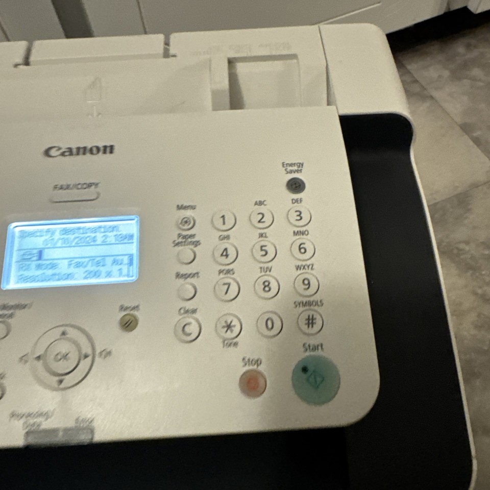 Canon FAXPHONE L100 All-In-One Laser Printer Fax Machine Copier | eBay