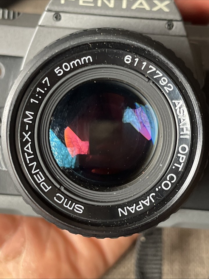 Pentax P30T 35mm SLR Film Camera with SMC Pentax Lens And Bag AS IS ...