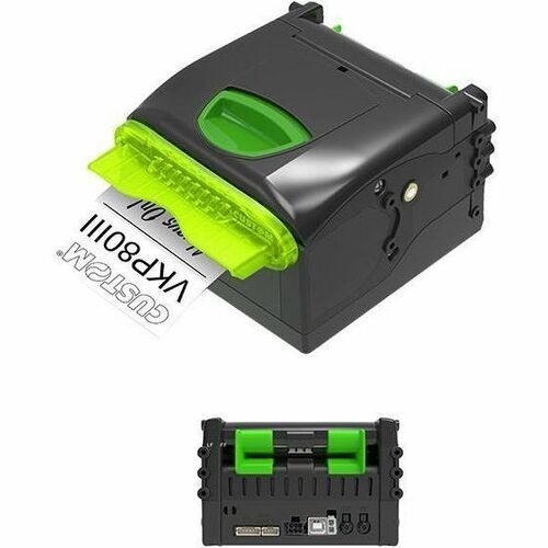 Custom VKP80III Kiosk Direct Thermal Receipt Printer, Monochrome ...