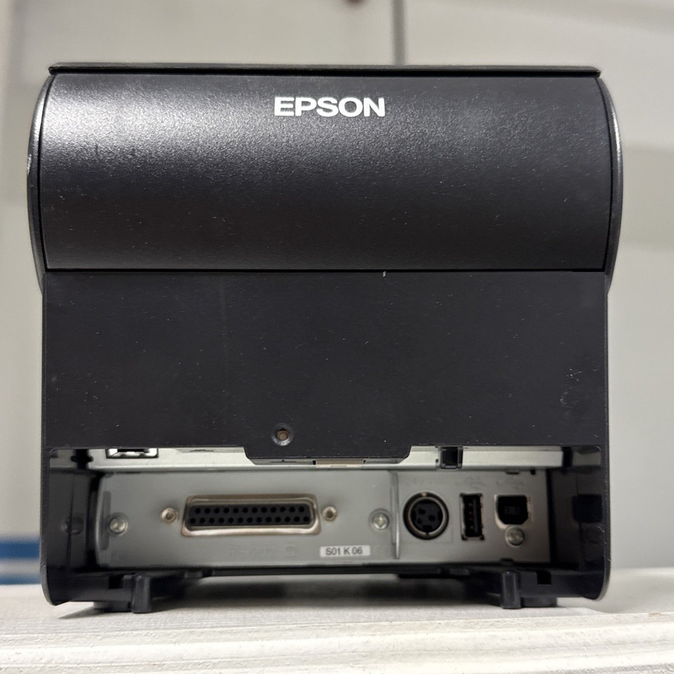 Untested EPSON TM-T88VI M338A Thermal POS Receipt Printer Ethernet, USB ...