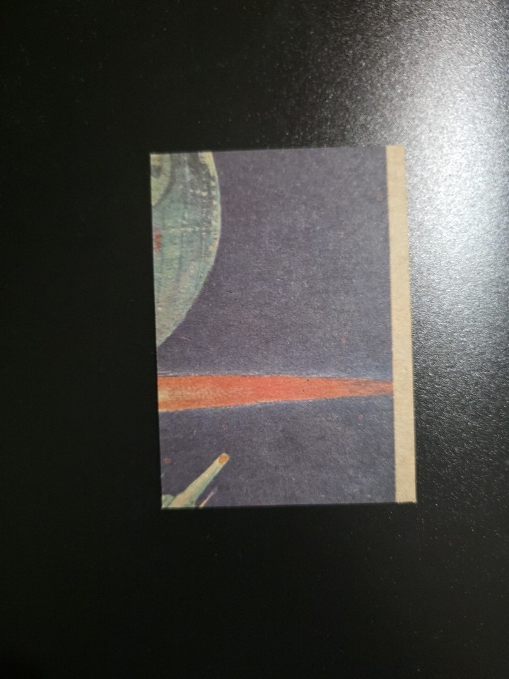 1977 Topps Star Wars Blue Series 1 Card #7 Darth Vader the Villainous ...