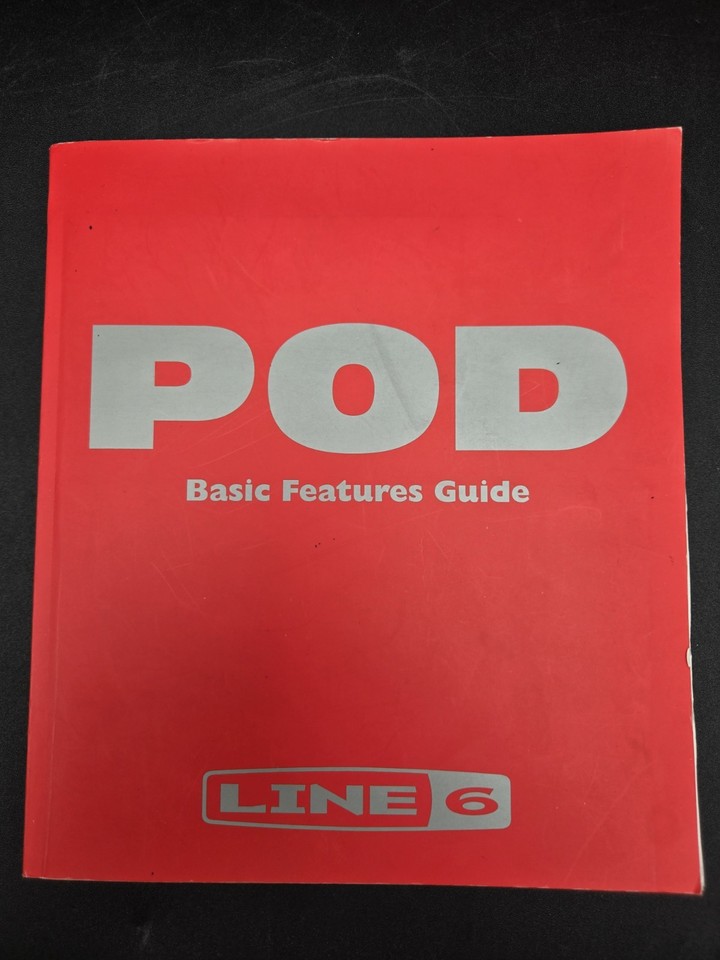 Line6 POD Multi-Effects Amplifier Version 2.0 Simulator Power Supply ...