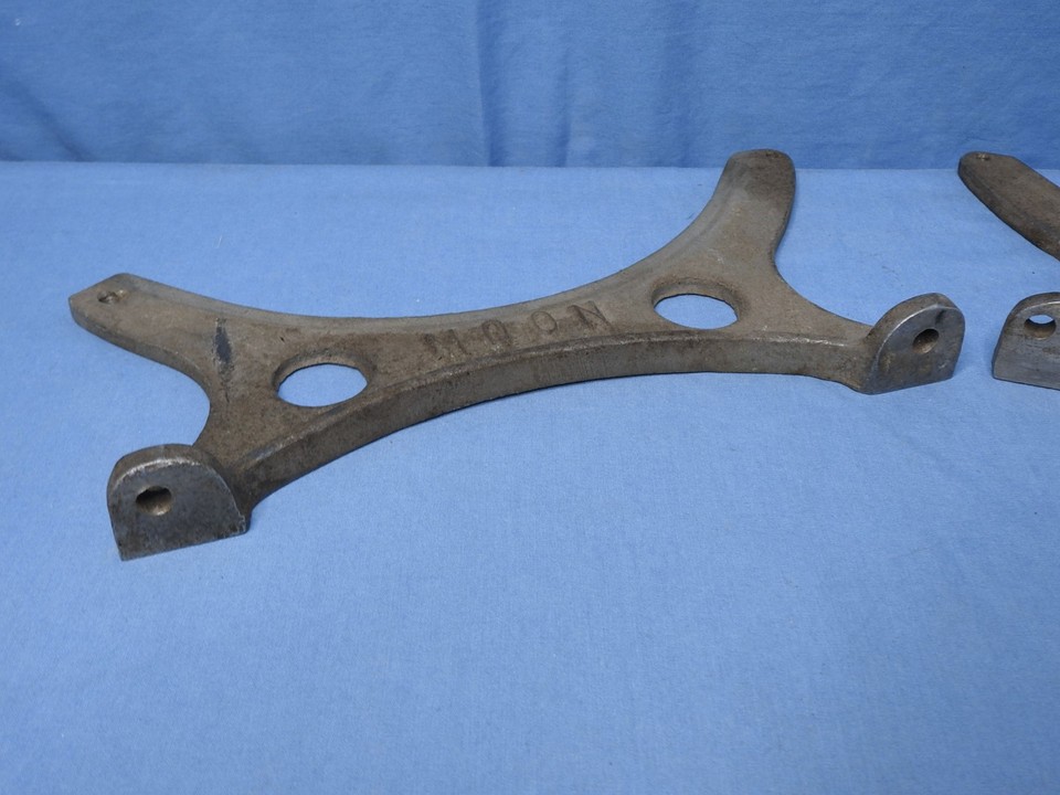 Rare! Vintage Original '60s Moon Eyes Fuel Tank Brackets Drag Racing ...