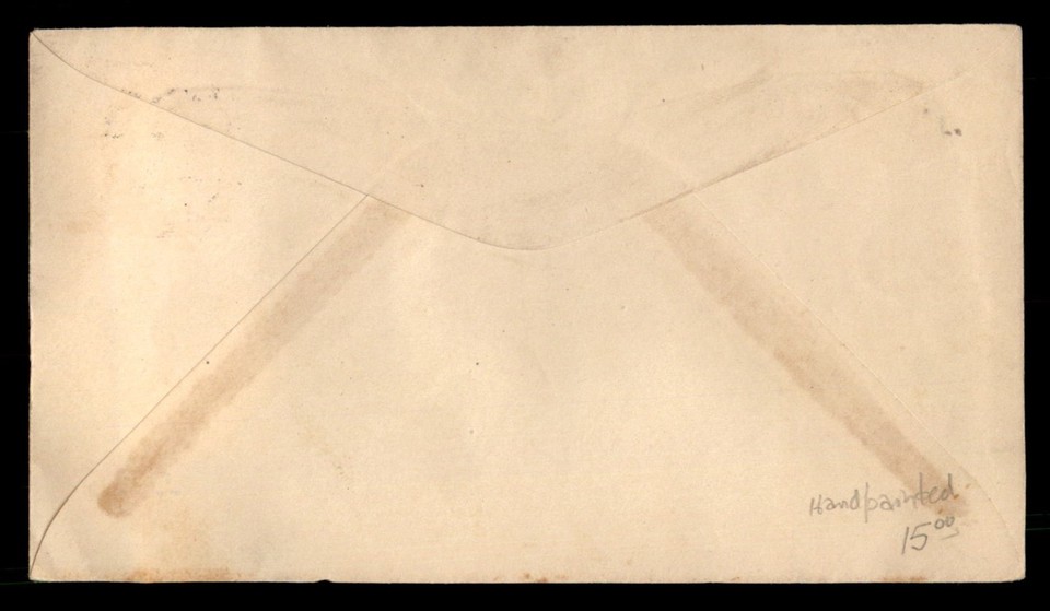 Mayfairstamps US 1932 Washington Bicentennial Postmaster Signed cover ...