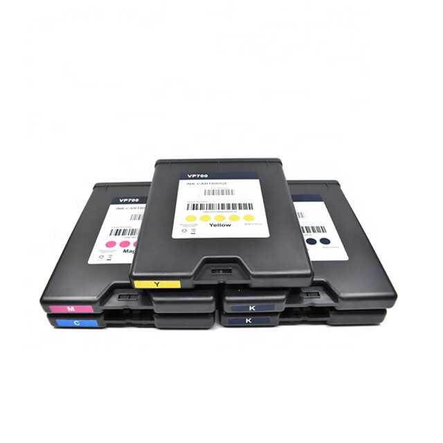 5PCS/SET New ink cartridge with chip for VP700 label printer | eBay