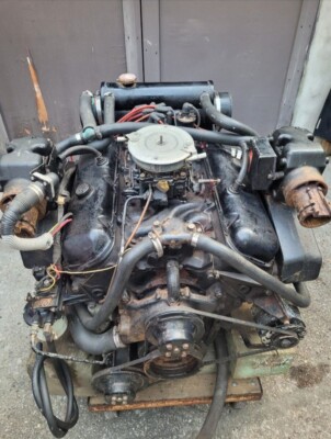 Mercruiser 454 7.4 Gen 4 Engine With Transmission Inboard R/H Rotation ...