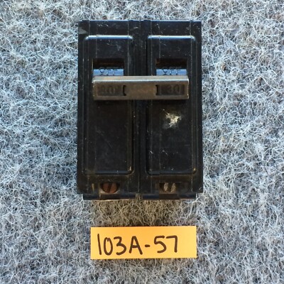 ITE QP2-B030 Plug On Circuit Breaker 30A 2P 120/240V Type EQ-P 30 Amp ...