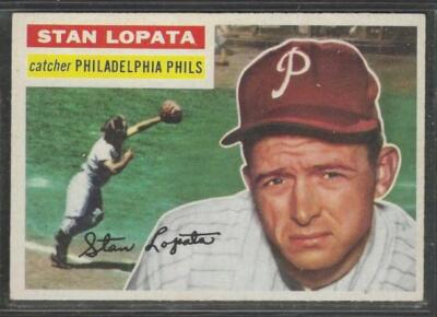 1956 TOPPS # 183 STAN LOPATA PHILLIES NMT- | eBay